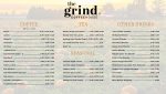 Menu – The Grind Coffeehouse