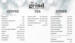 Menu – The Grind Coffeehouse
